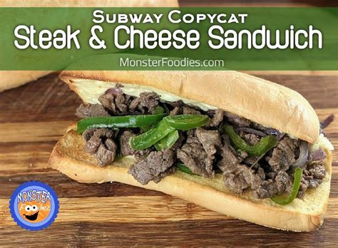 Subway Steak And Cheese Artofit