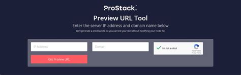 how do i use the prostack preview url tool knowledgebase prostack