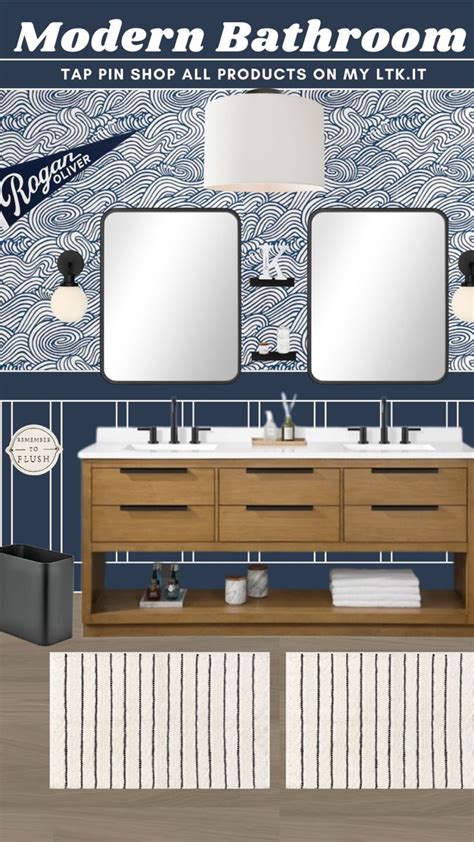 Modern Boy Bathroom Decor Teen Boy Bathroom Idea Boys Bathroom