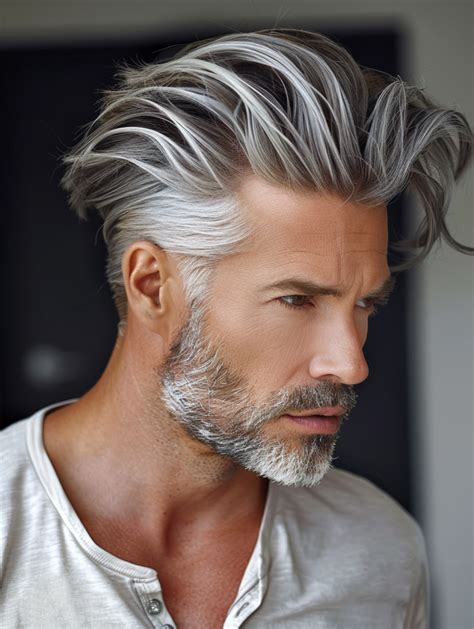 Discov36 Stylish And Practical Older Men Haircuts Over 50 For Grey Hair