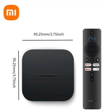 Xiaomi Mi Tv Box S Nd Gen K Ultra Hd Streaming Media Player Google Tv Google Assistant