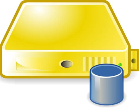 Server Database Yellow Icon Download For Free Iconduck