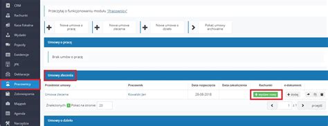 Umowa zlecenie a zasiłek chorobowy zleceniobiorcy Pomoc serwisu ifirma pl Pomoc serwisu