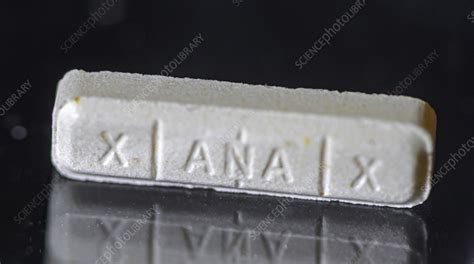 Authentic Xanax Pills Stock Image C Science Photo Library