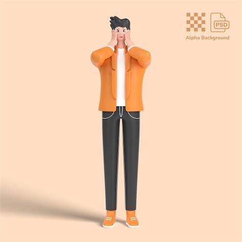 Worried Character Psd 2 000 High Quality Free Psd Templates For Download