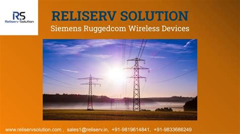 Ruggedcom Wireless Devices Ppt
