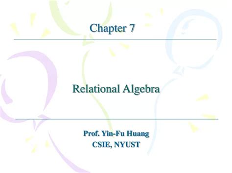 PPT Database Algebra Operators And Examples PowerPoint Presentation Free Download ID