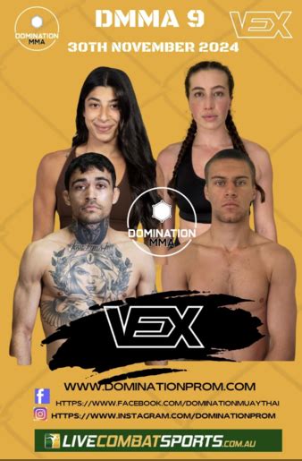 Domination Mma 9 Mma Event Tapology