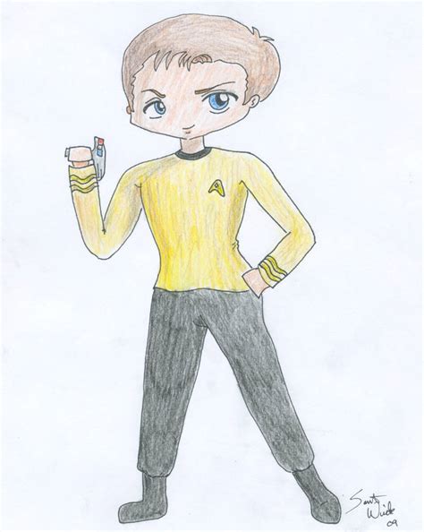 Chibi Captain Kirk By Usagihikaru On Deviantart