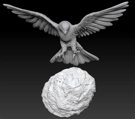 Stl File Falcon・model To Download And 3d Print・cults