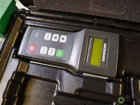 Bacharach Portable Combustion Analyzer And Co2 Analyzer Roller Auctions