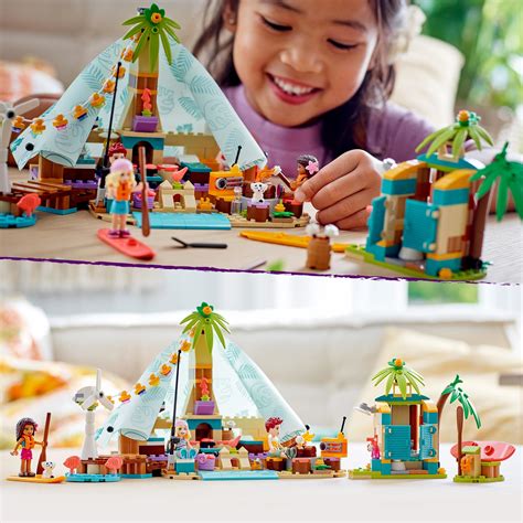 Sop Lego Friends Glamping Am Strand 41700