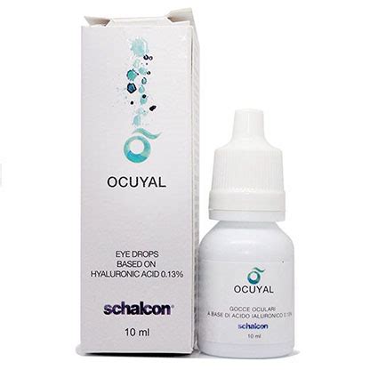 Капли OCUYAL с гиалуроновой кислотой: цена, состав, купить капли для ...