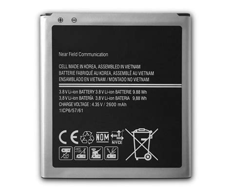 Samsung Galaxy J3 2016 Batteri EB BG531BBE 3 80V 2600mAh Li Ion