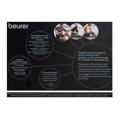Purchase Beurer Massage Gun Compact Mg 99 Online At Special Price In