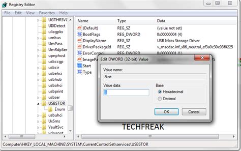 Enable Disable Usb Port In Windows Techfreak