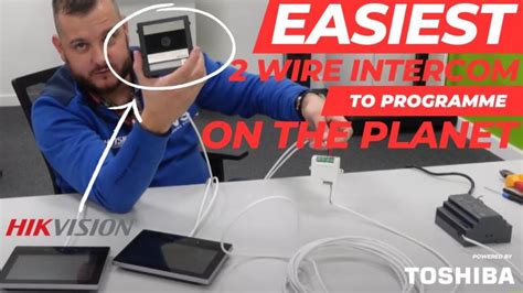 David Davies Ctsp M Ipsa On Linkedin How To Setup Hikvisions New 2 Wire Intercom Ds Kd7003ey Ime2