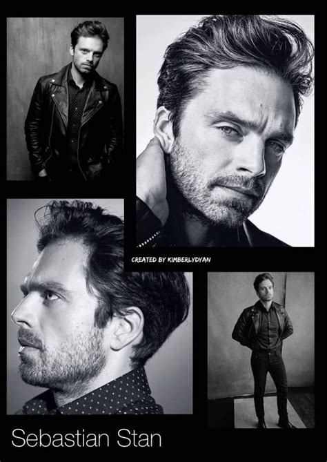 Sebastian Stan Collages Created By Kimberlydyan Eisenberg Sea Bass