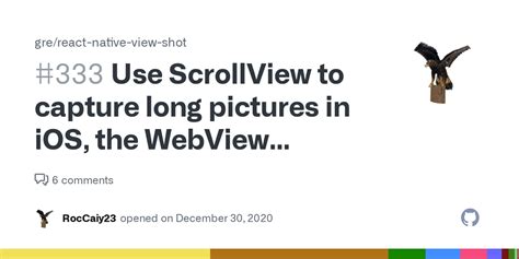 Use Scrollview To Capture Long Pictures In Ios The Webview Outside The