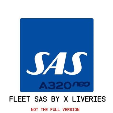 Ff A320 Sas Fleet A320 Neo Leap 1a Aircraft Skins Liveries