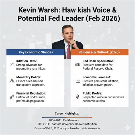 Kevin Warsh The New Nominee For Federal Reserve Chair — Background