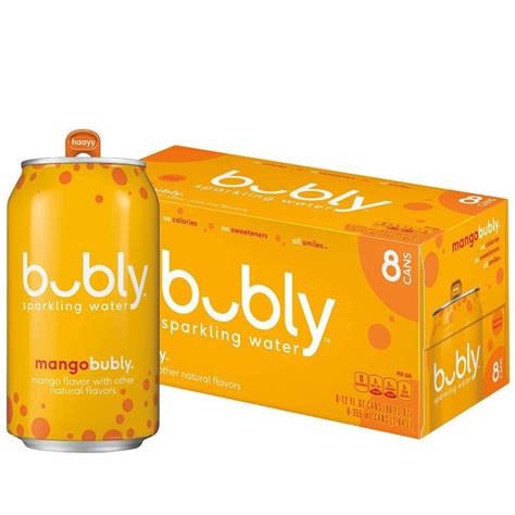 Bubly Mango Sparkling Water 8pk 12 Fl Oz Cans 8 Ct 12 Fl Oz Shipt