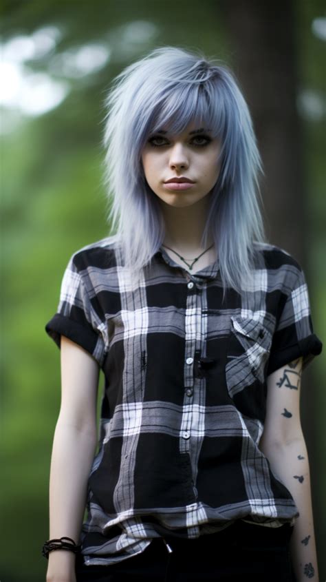 Trendy Emo Hair Ideas Inspiration For Stylish Girls 🤘 Emo Hair Edgy Hair Color Brunette
