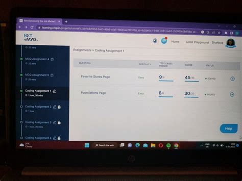 Shahista Sharieffl On Linkedin Completed My Coding Assignment 1 😇