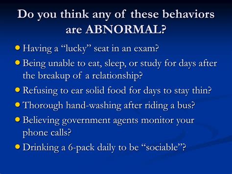 Ppt Exploring Abnormality An Overview Of History And Research Methods Powerpoint Presentation