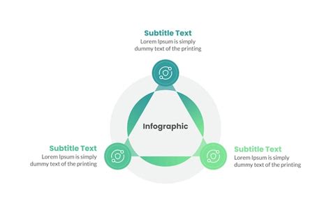Визуализация бизнес данных Circle Infographic график процесса
