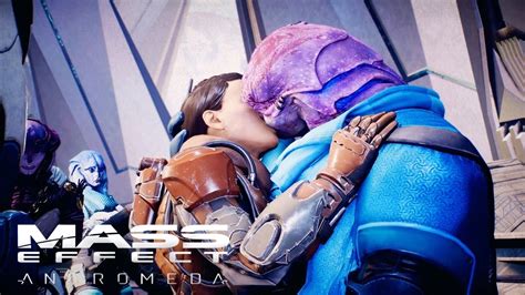 Mass Effect Andromeda Jaal Romance Final Youtube