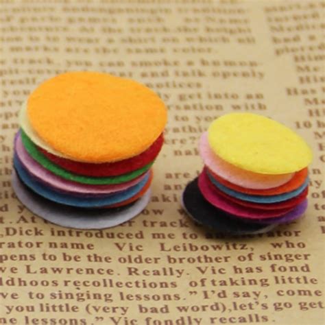 200 шт Искусственный нетканый войлок Круглый Войлок экологически