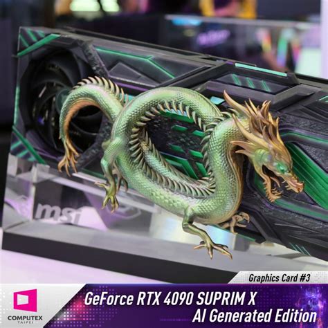 msi introduces dragon themed geforce rtx 40 “ai generated” gpu designs