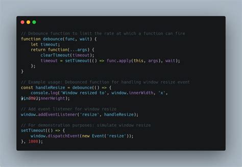 Anand Pandey On Linkedin Debounce Function In Javascript In Modern Web Development Event Handling