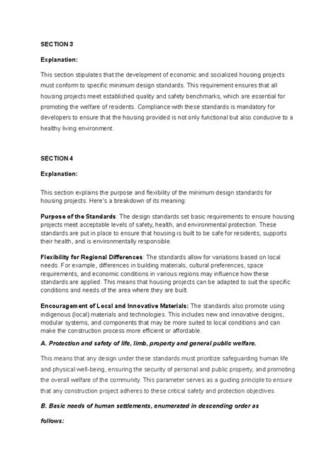 Sections 3 4 Notes Section 3 Explanation This Section Stipulates