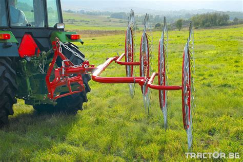 СЕНОСЪБИРАЧ Agromehanika С 4 СЛЪНЦА в Сенообръщачки от Плевен на ТОП цена Трактор БГ