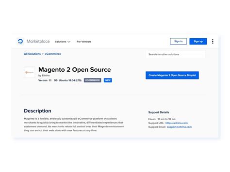 1 Click App For Magento 2 Open Source Installation That Runs On