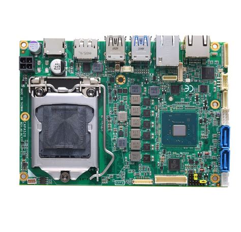 Axiomtek CAPA Th Gen Intel Core Embedded SBC With HDMI LVDS X LAN