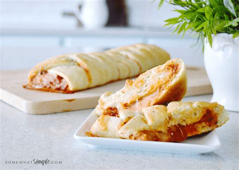 Easiest Homemade Calzone Recipe Video Somewhat Simple