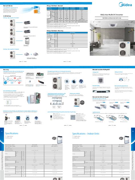Midea 10 Hp Catalogue Pdf Air Conditioning Pipe Fluid Conveyance