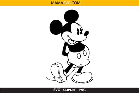 Mickey Mouse Svg Cut File Free