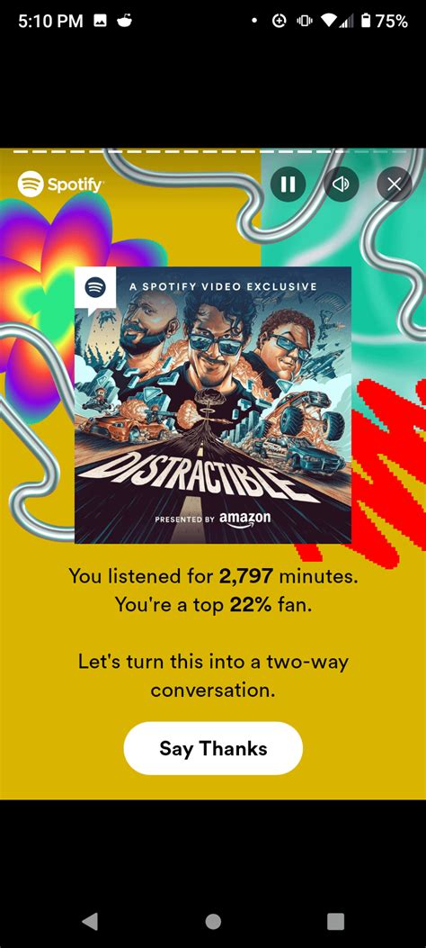 Spotify Wrapped R Distractible