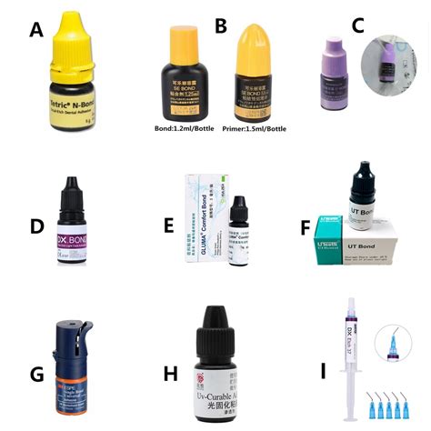 Houbiior 1pc Dental Etch Teeth Glue Composite Resin Light Cure Bond