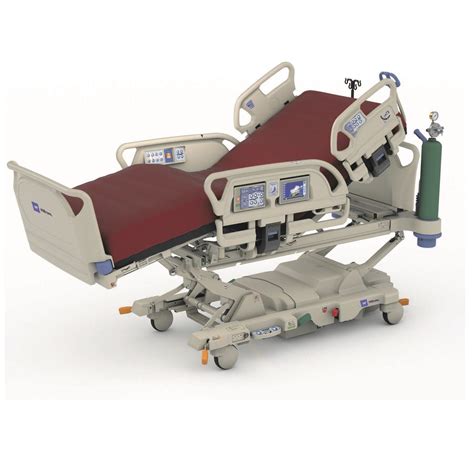Progressa P7500 Pulmonary Icu Bed W Pulmonary Mattress Imedical