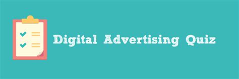 Digital Advertising Quiz DigitalAdBlog