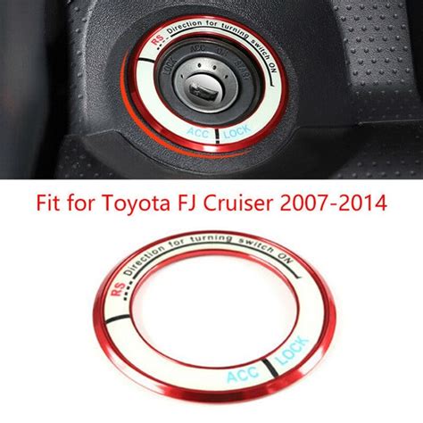 Parts Protection Start Button Ignition Switch Cover 1pc Aluminum Alloy