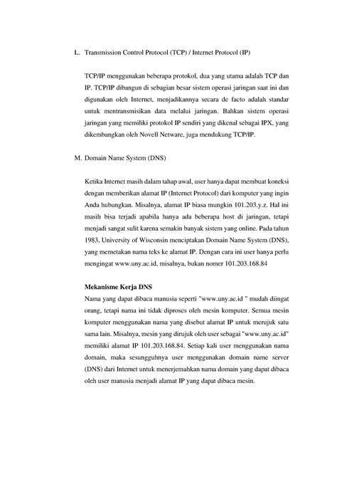 Bab 5 Web 2 Transmission Control Protocol Tcp Internet Protocol