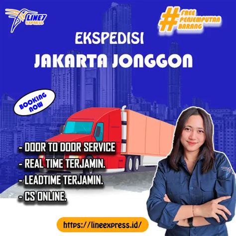 Ekspedisi Jakarta Jonggon Murah Line7 Express