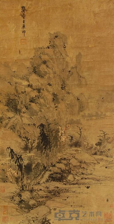 王原祁 山水 立轴安徽东方 2013新年书画拍卖会安徽东方拍品价格图片拍卖专场拍卖会预展拍卖会结果卓克拍卖频道