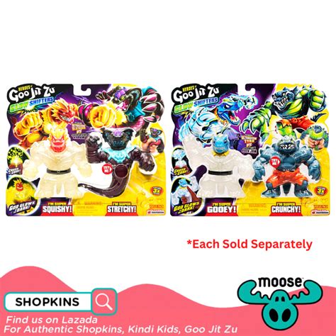 Heroes Of Goo Jit Zu Glow Shifters Versus Pack Ultraglow Tyro Vs